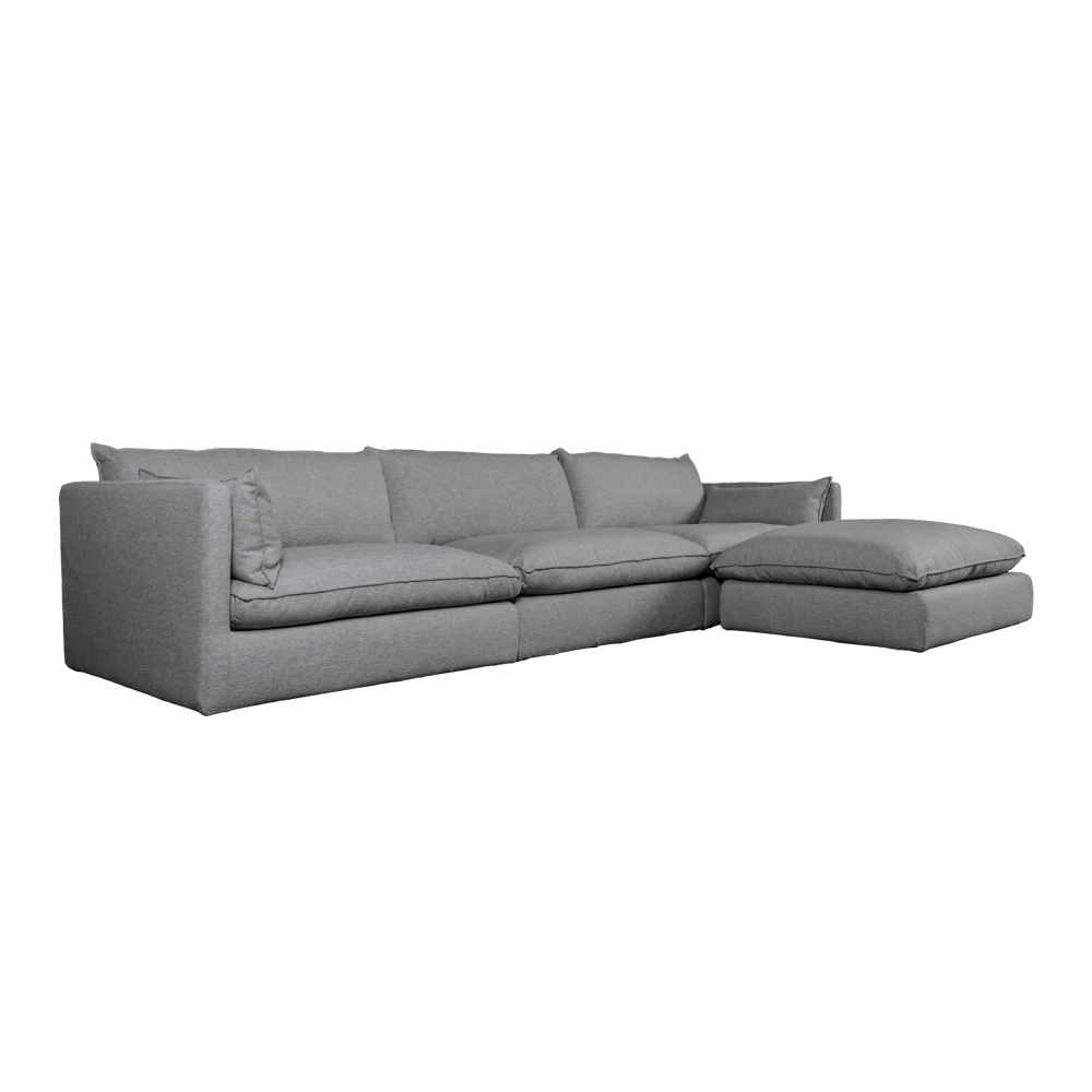 Sofá Modular Shelby | Gris - Tempo Design - Tempo Design