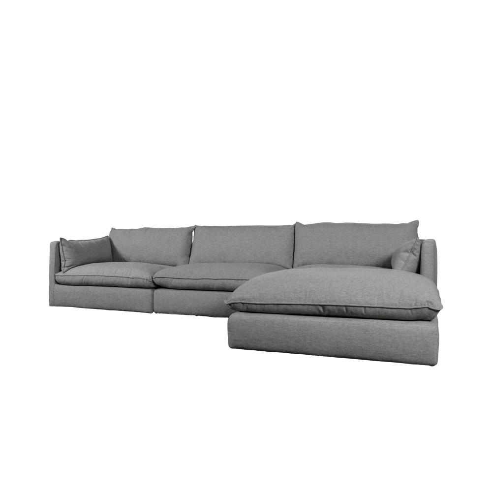 Sofá Modular Shelby | Gris - Tempo Design - Tempo Design