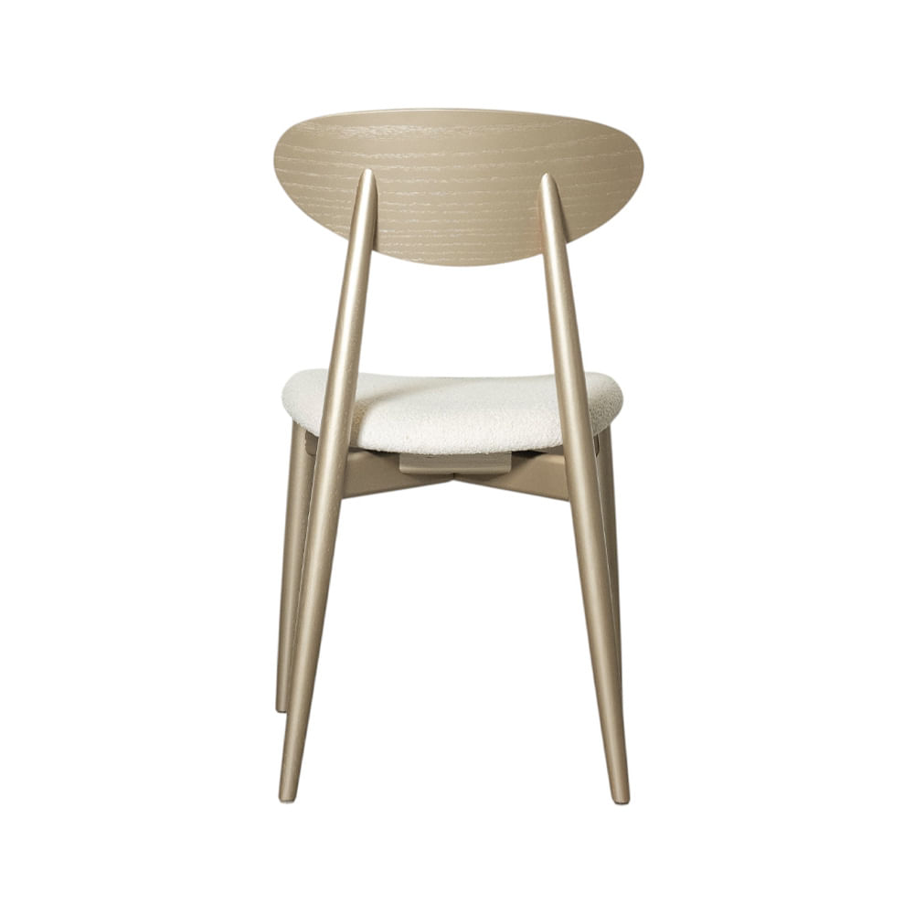 Silla de Comedor Agata | Beige Champagne - Tempo Design - Tempo Design